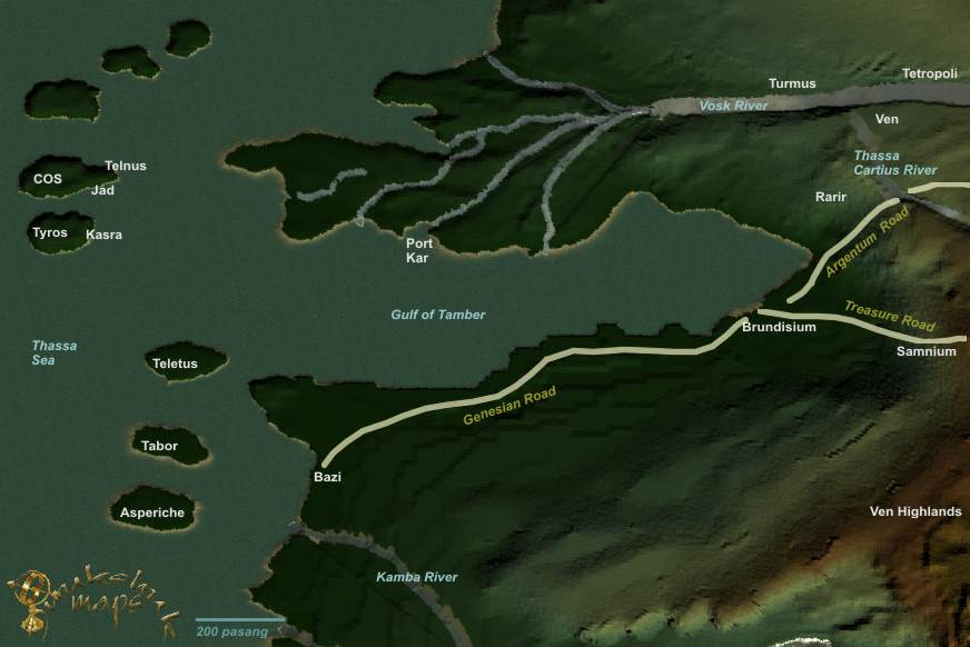 Maps of Gor by Inukshuk